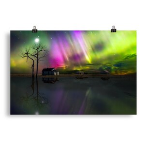 03 Aurora Borealis (northern Lights) Poster - Etsy