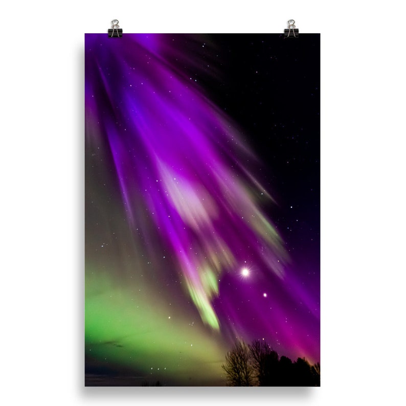 07 Aurora Borealis (northern Lights) Poster - Etsy