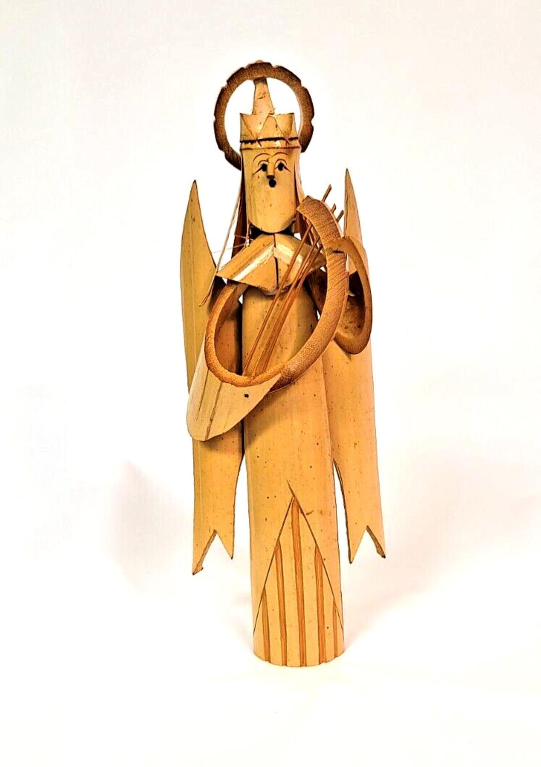 Very Very Rare Bamboo Angel From the 70's - Etsy