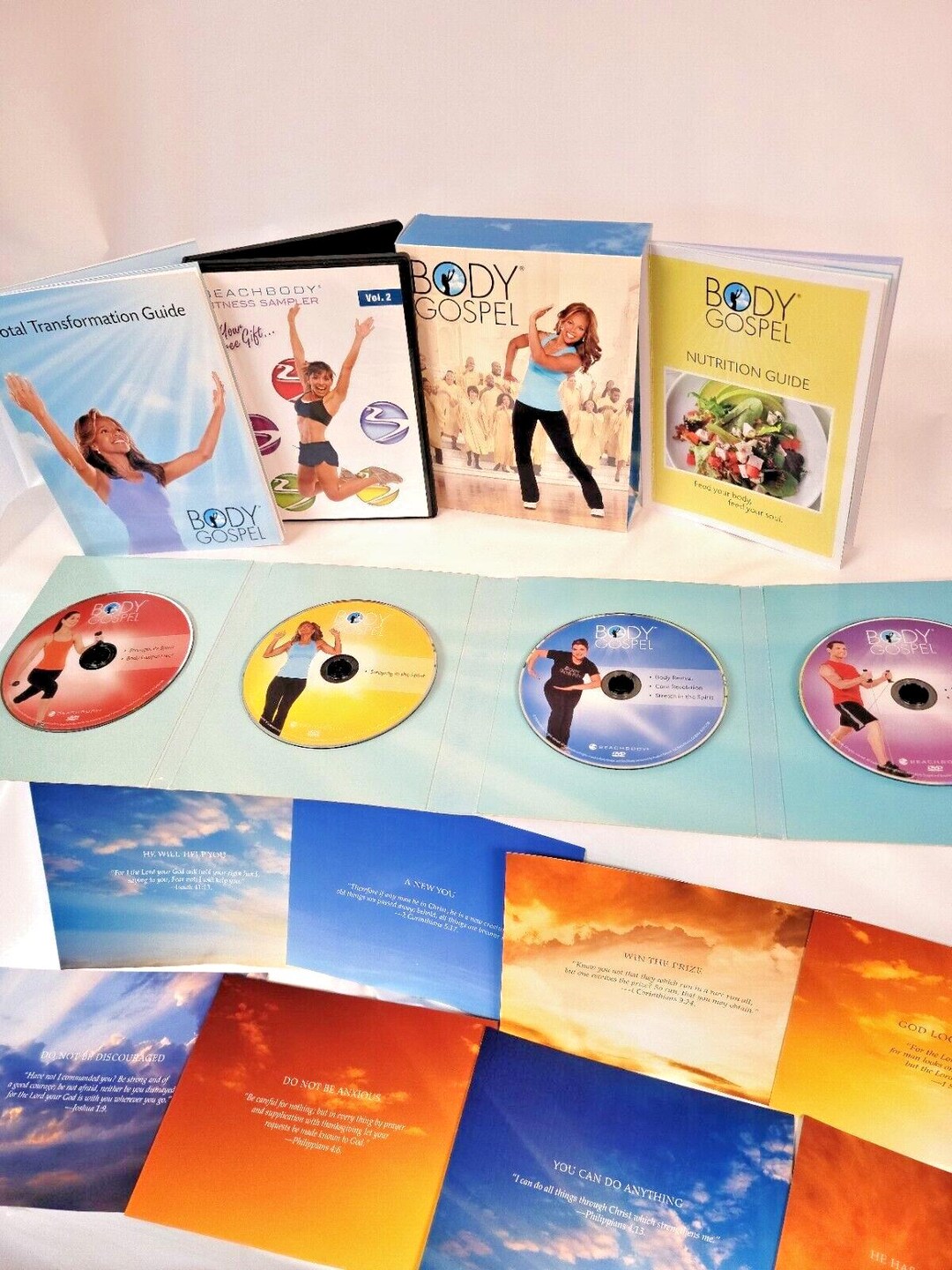 Body Gospel Total Transformation Guide 4 Cds and Nutrition Guide - Etsy