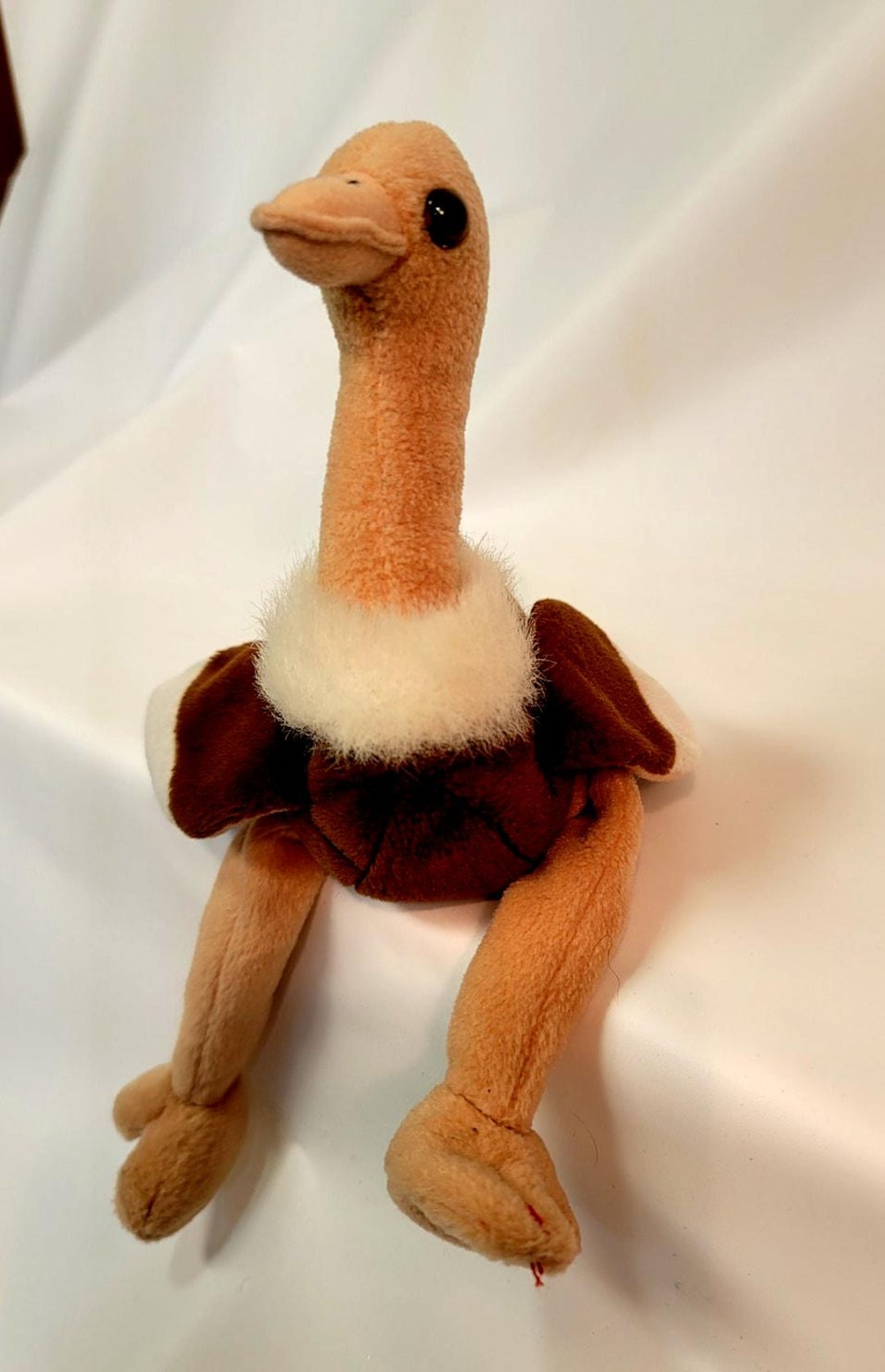 Ty Beanie Baby stretch the Ostrich Retired 1997 Very Collectible Great ...