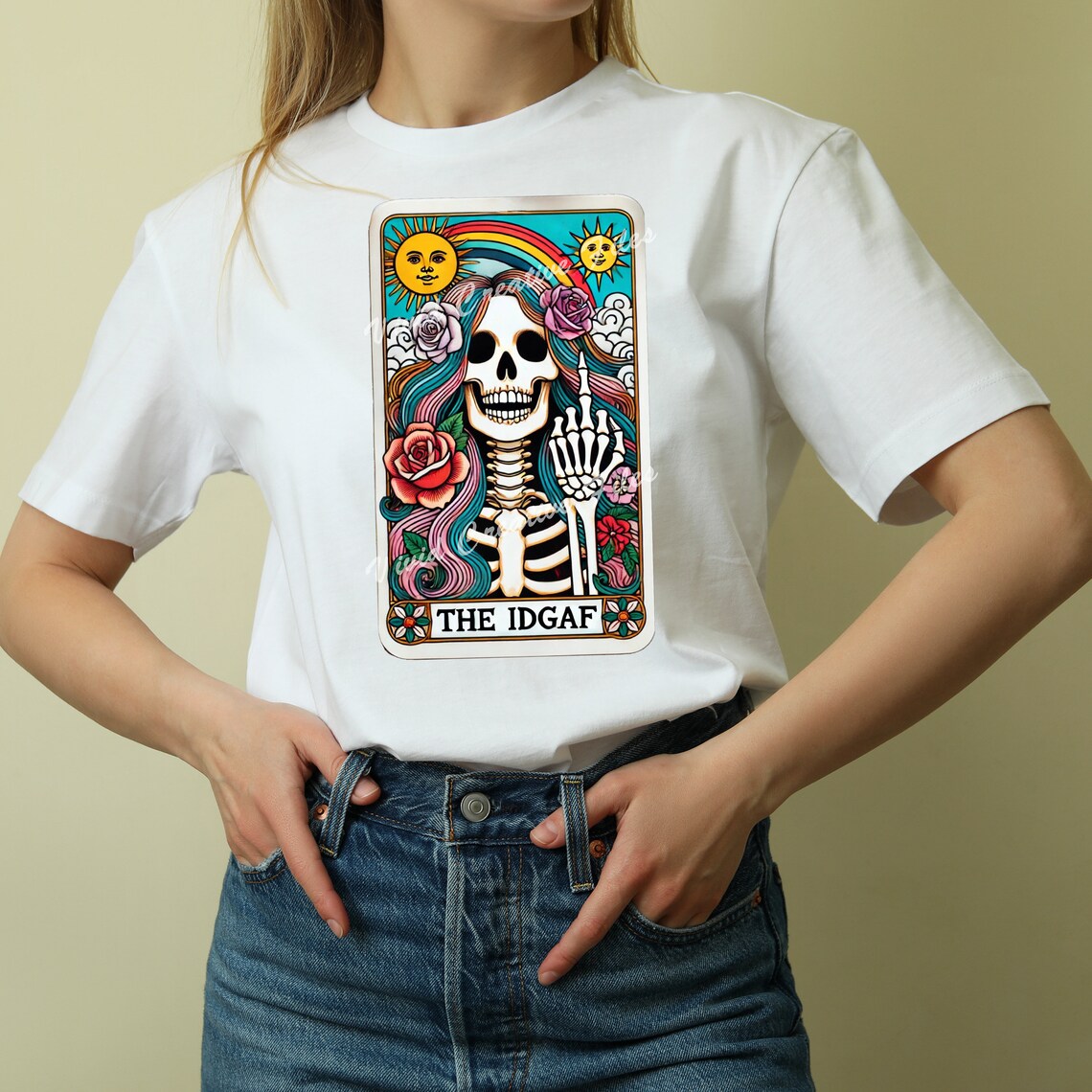 12 IDGAF Skeleton PNG Funny Skeleton Clipart Digital Download Halloween ...