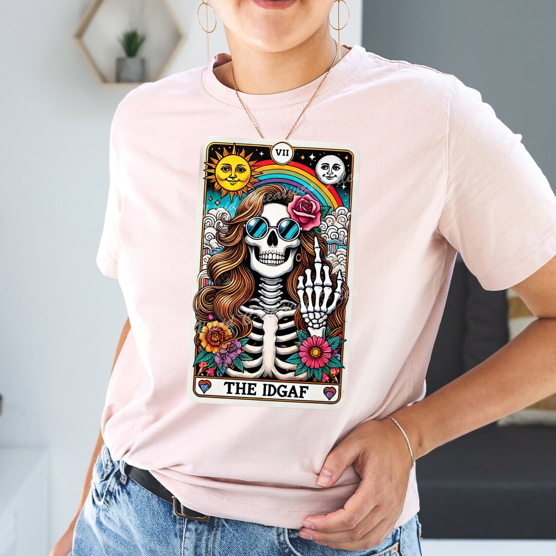 IDGAF Skeleton PNG Funny Skeleton Clipart Digital Download Halloween ...