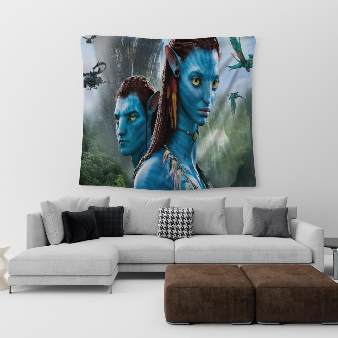 Avatar: the Way of Water Wall Tapestry, Avatar Wall Hanging , Custom ...