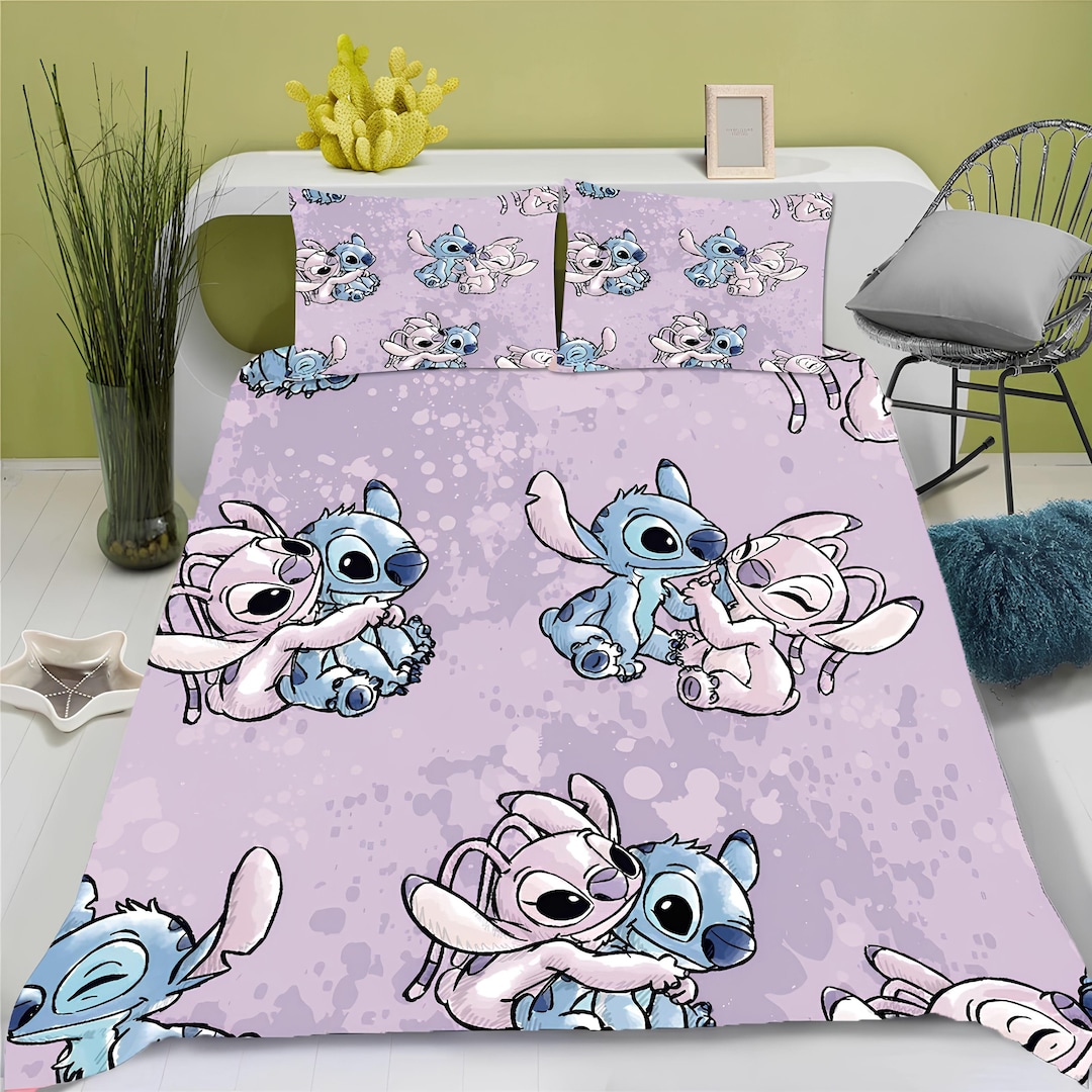 Lilo & Stitch Duvet Cover Set: Custom Printed Bedding - Etsy