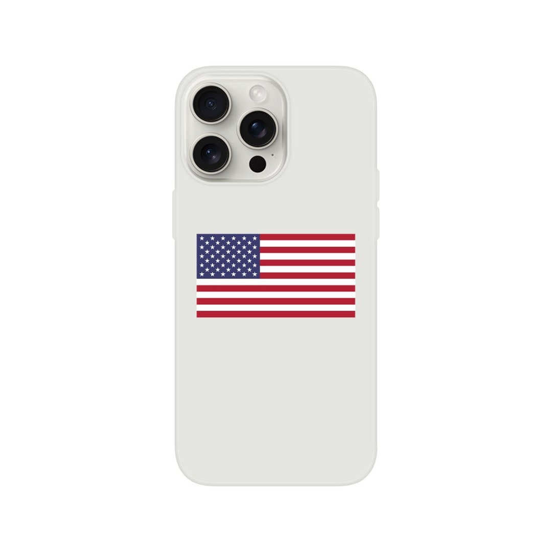 American Flag Minimal iPhone / Android / Samsung Phone Case USA Flag - Etsy