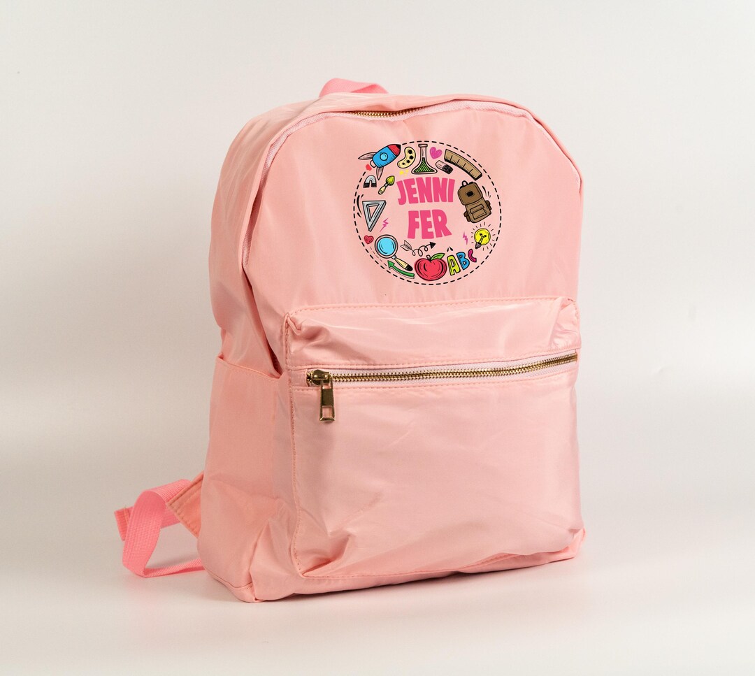 Custom School Backpack for Students, Custom Name School Bag, 1st Day of ...