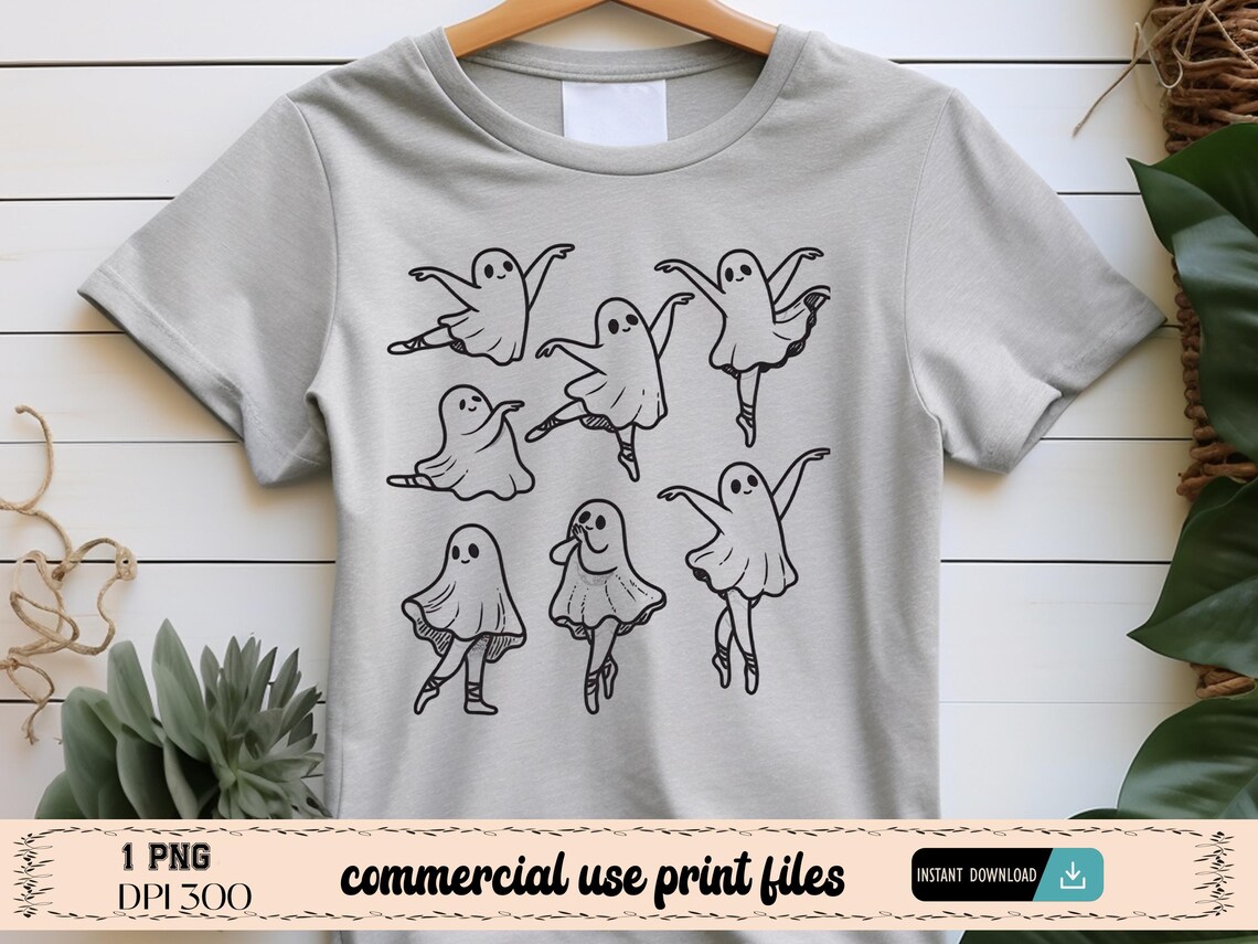 Dancing Ghosts Clipart PNG, Halloween Ghost Png ,transparent Halloween ...