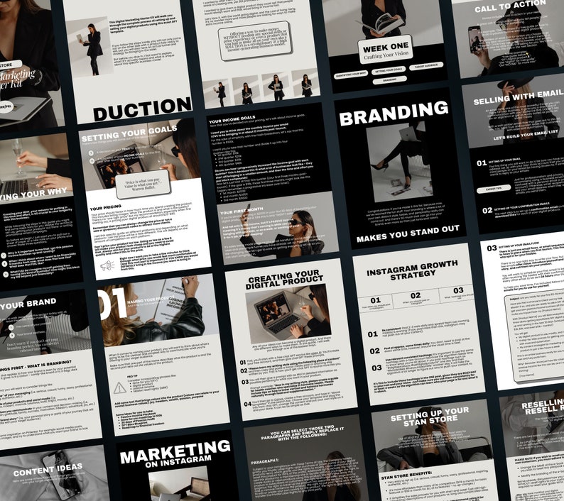 Stan Stores Digital Marketing Starter Kit I MRR Faceless Ebook I Done ...