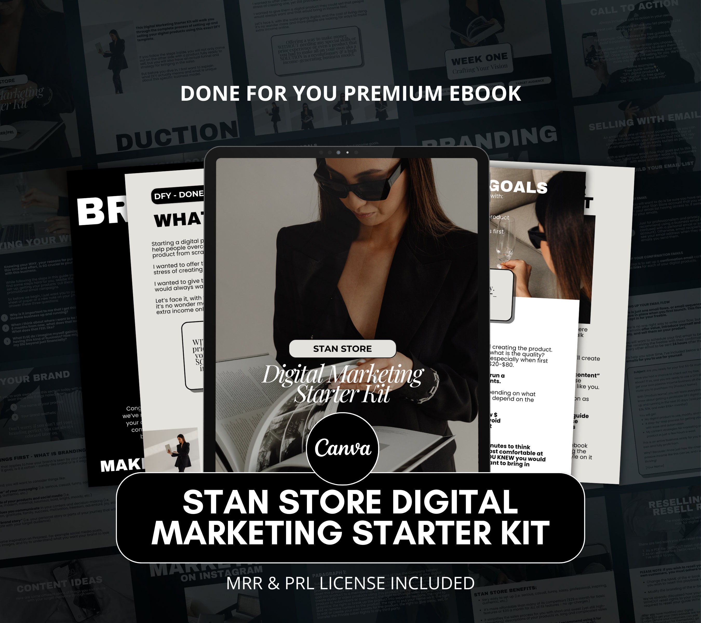 Stan Stores Digital Marketing Starter Kit I MRR Faceless Ebook I Done ...
