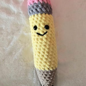 Crochet Pencil Plush - Etsy