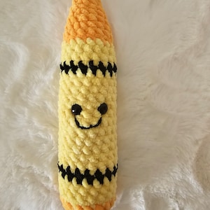 Jumbo Crayon Plush - Etsy