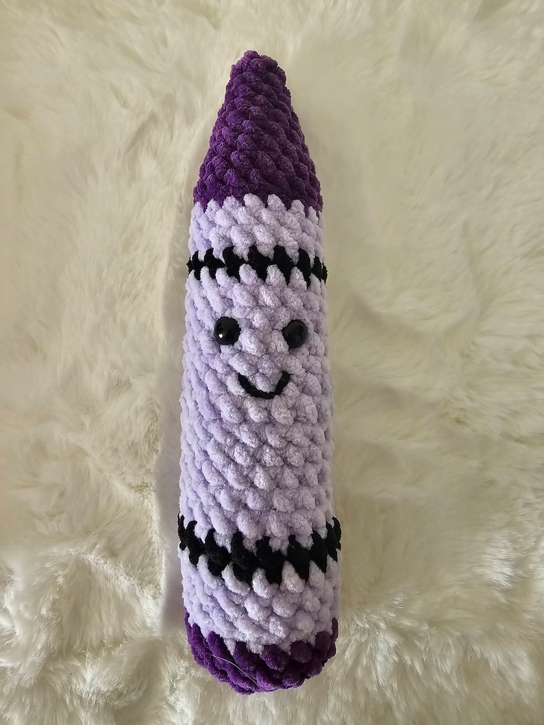 Jumbo Crayon Plush - Etsy