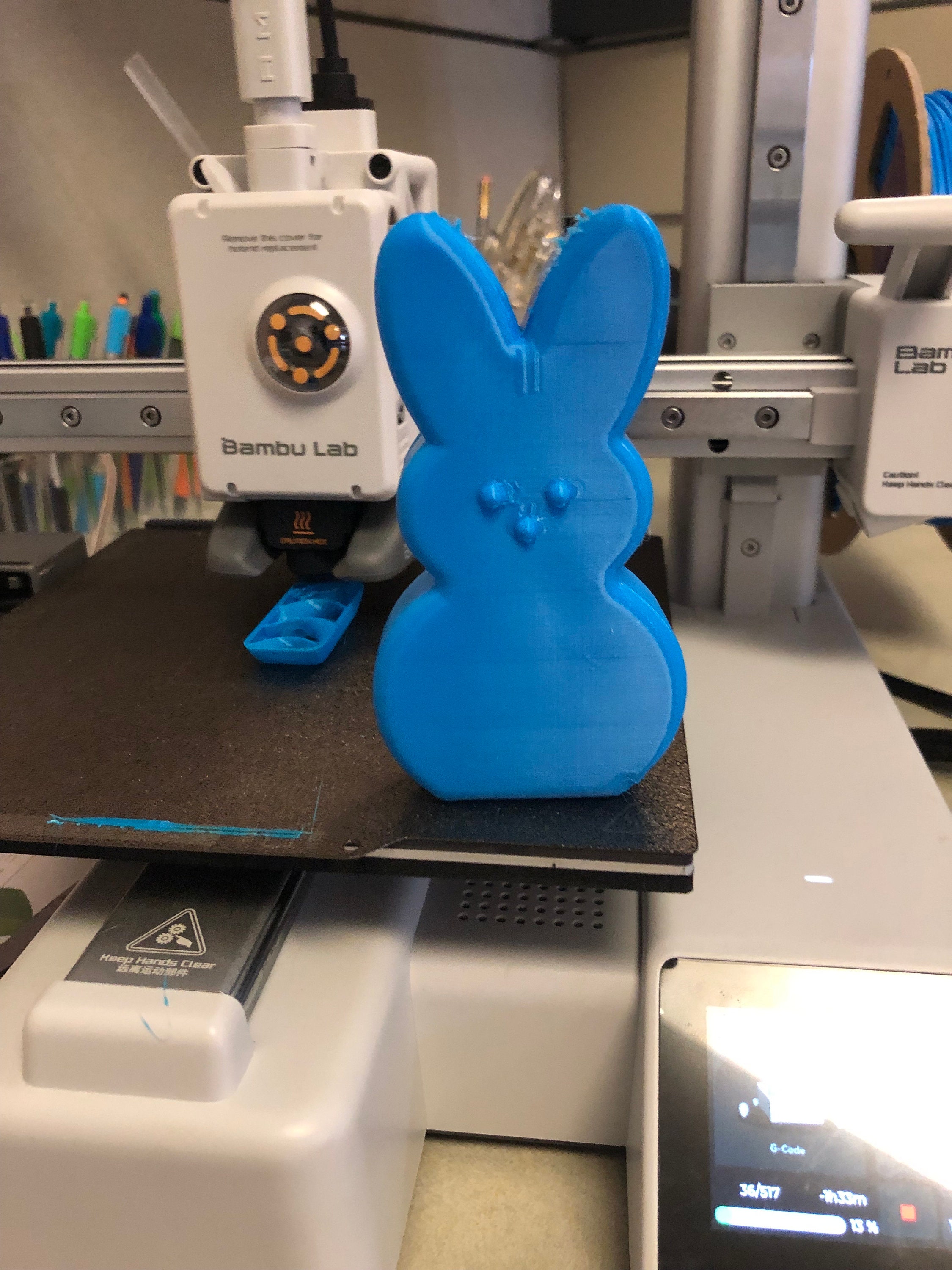 Squishy 3d Printed TPU Peep/bunny - Etsy