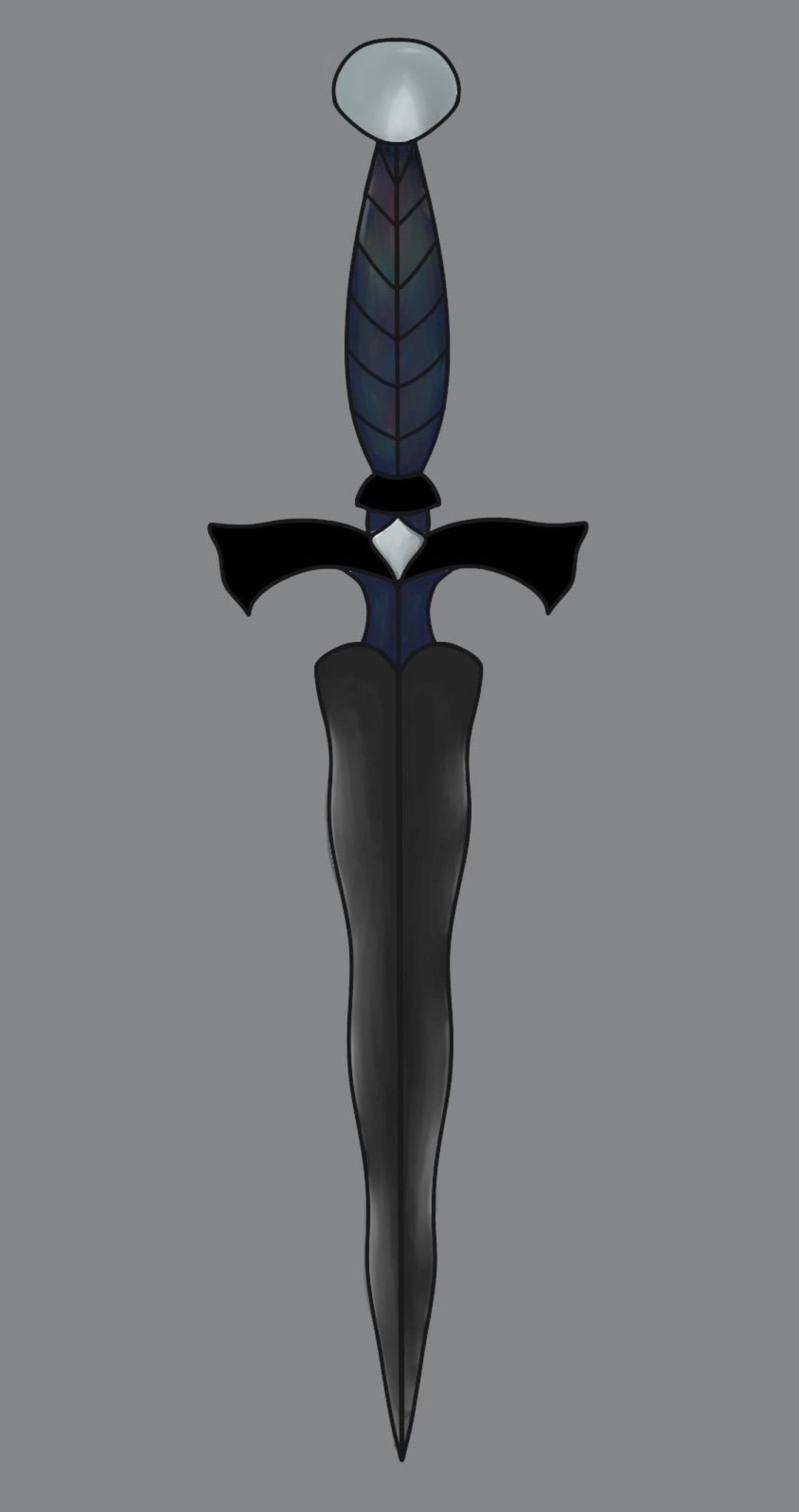 Fantasy Dagger Stained Glass Pattern - Etsy