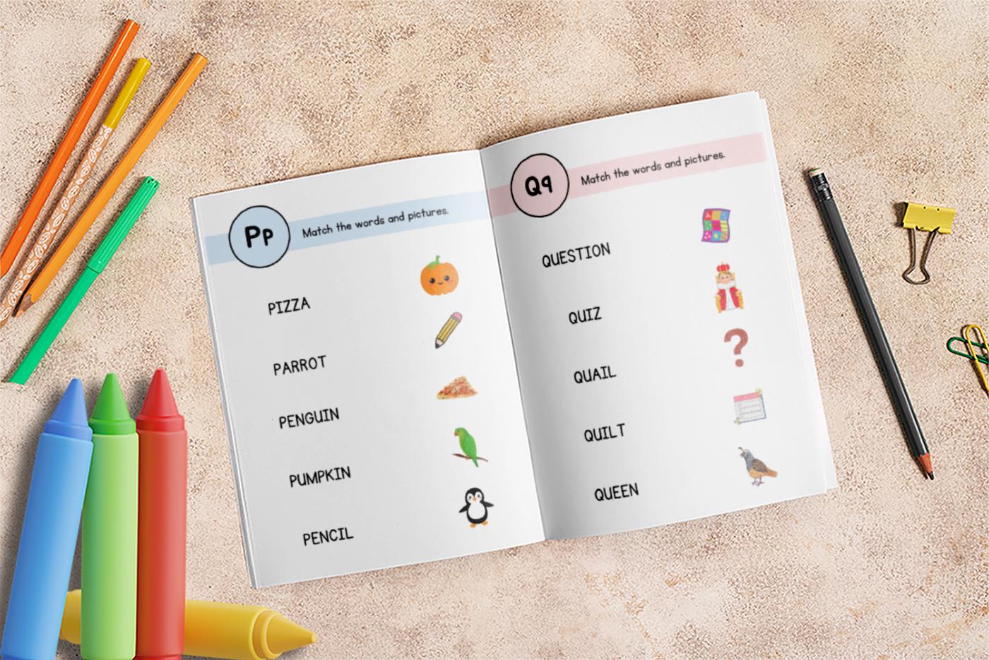 28 Printable Match the Word to Picture, Kids Learning Materials ...