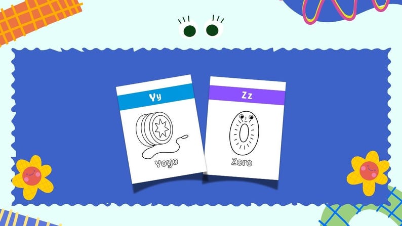 Educational Alphabets Coloring Pages for Preschooler, Kindergarten ...