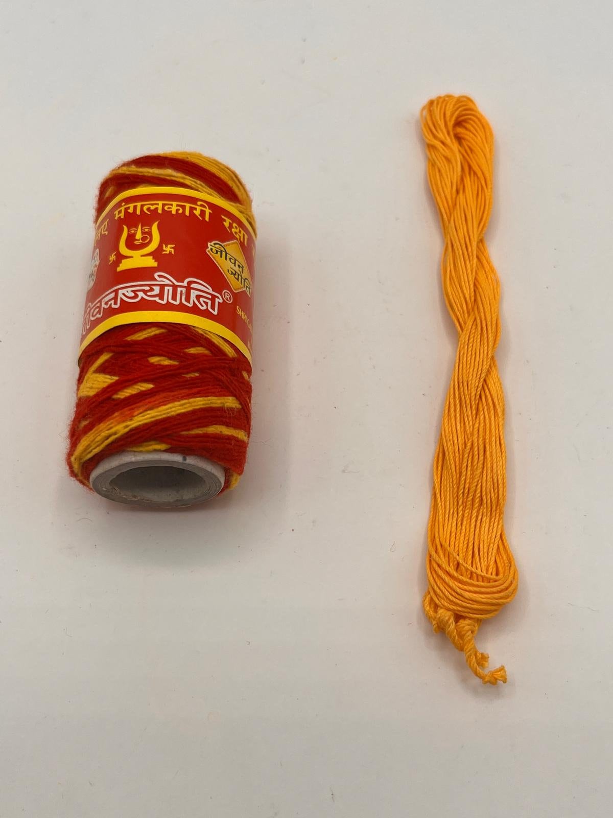 Mauli| Kalawa| Mantra Janeu Thread| Moli Raksha Sutra Pooja Kalawa ...