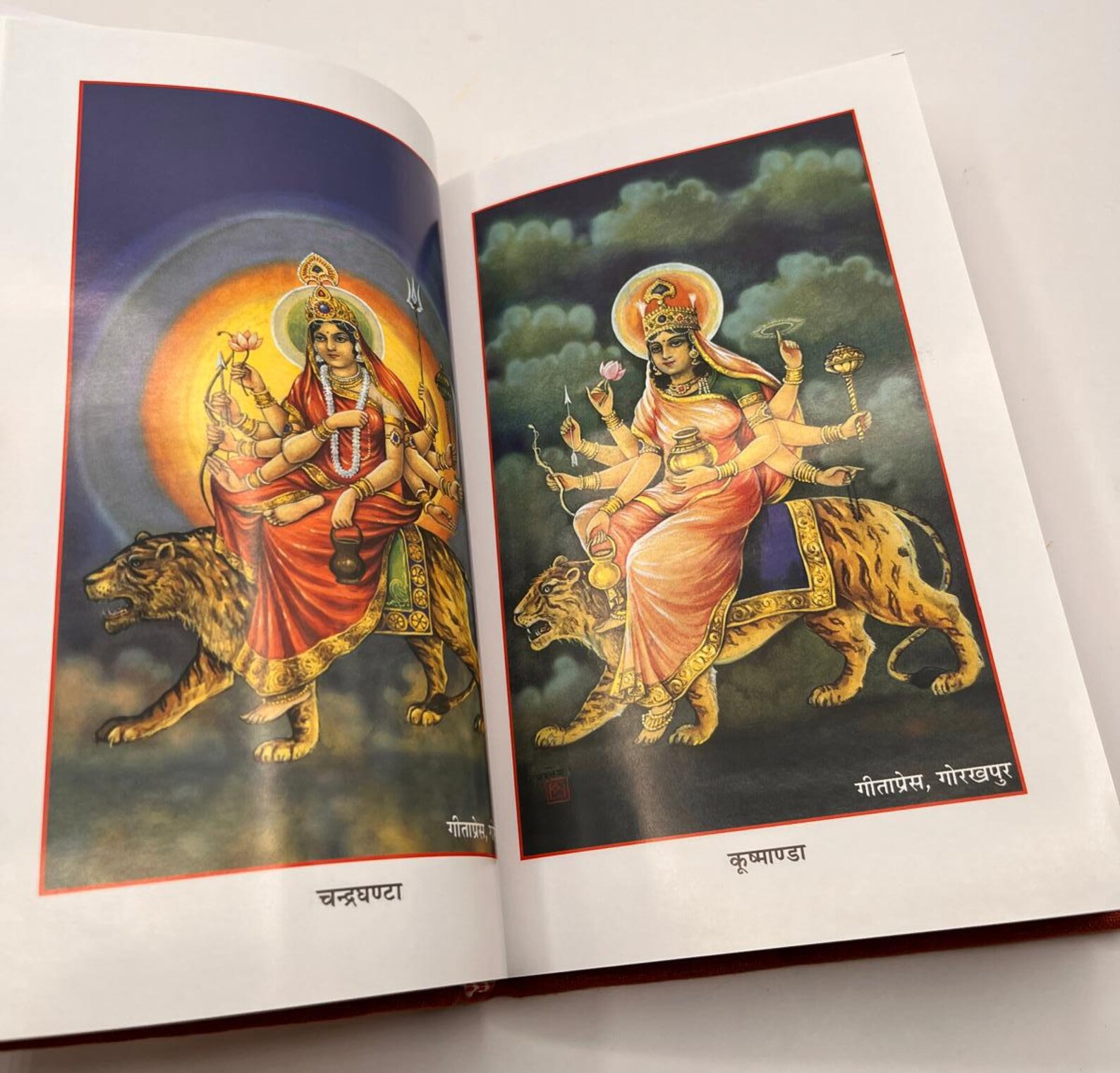 Durga Saptashati With Aarti Sangrah & Chalisa Path Combo Sacred Hindu ...