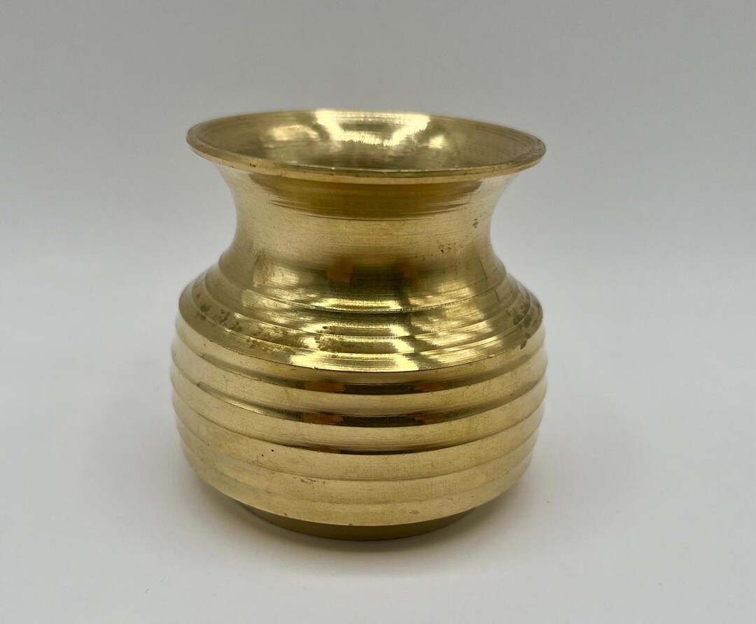 Brass Lota for Puja, Hindu Rituals and Home Decor | Authentic Indian ...