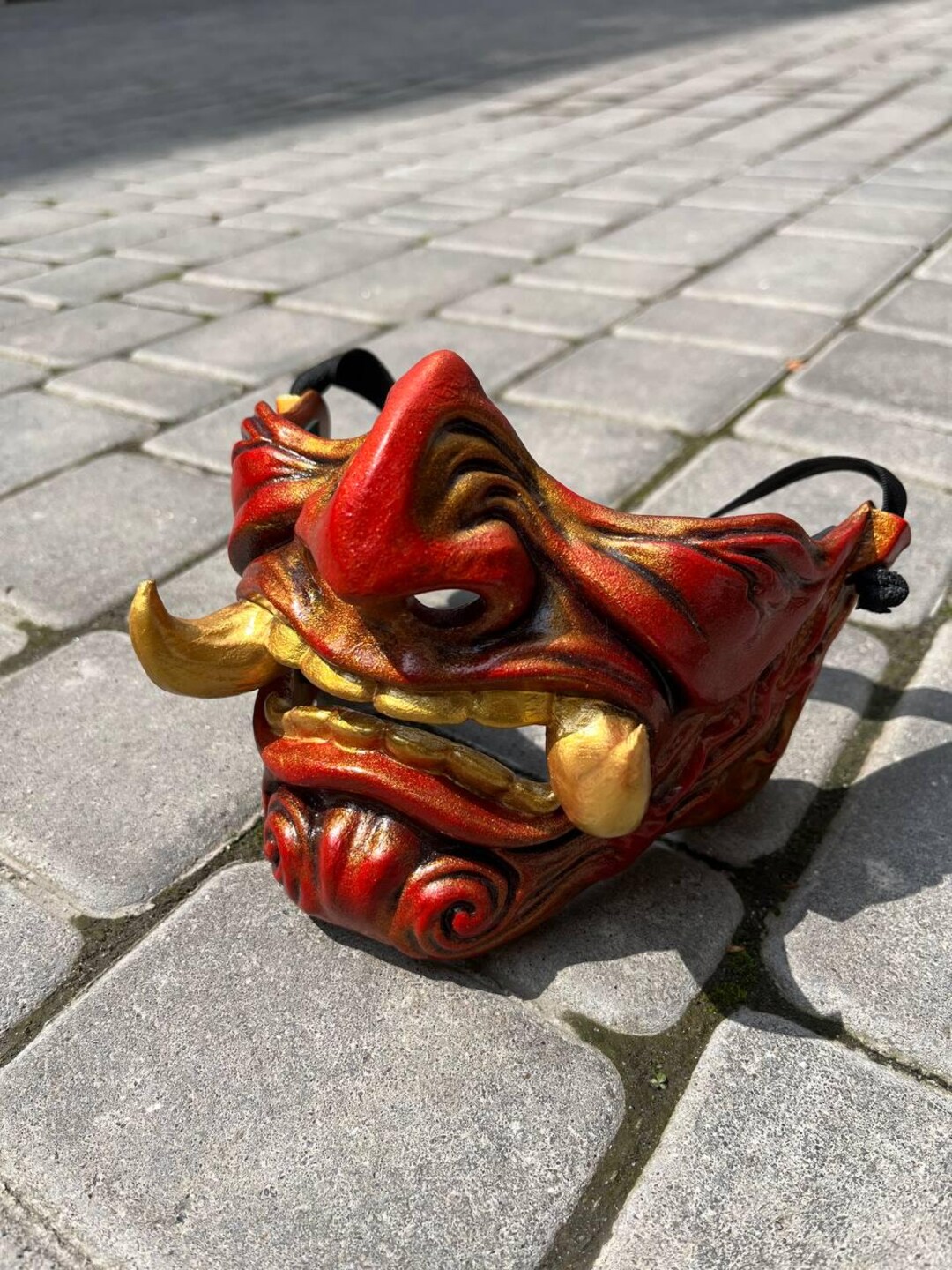 Demon Mask, Hannya, Ony, Anime, Cosplay, Japanese Culture, Japanese ...
