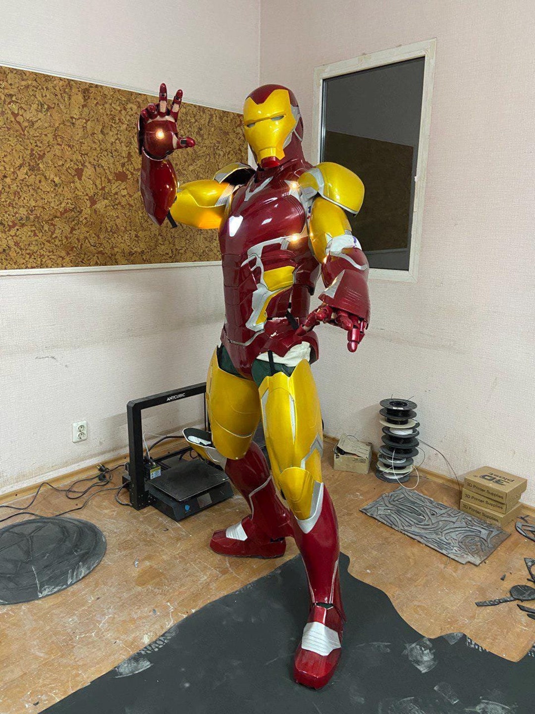 Plastic Suit Iron Man Mark 85 Cosplay - Etsy UK