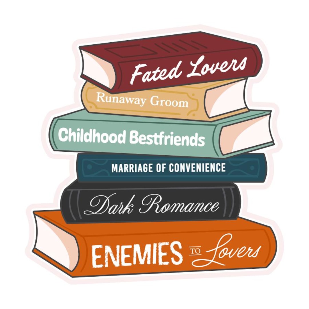 Trope Types Sticker, Booktok Sticker, Fated Lovers, Romance Reader ...