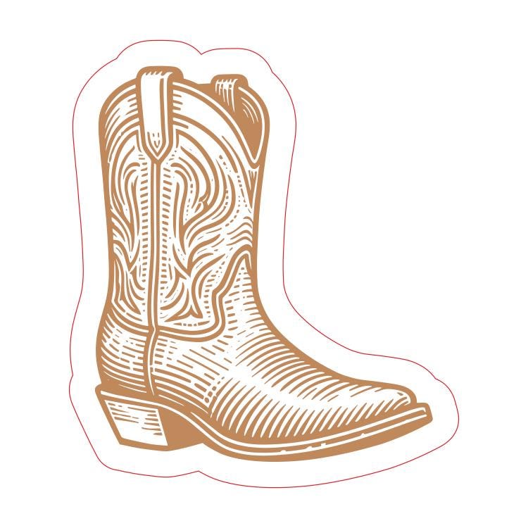 Western Sticker Sheet, Western Stickers, Western Sticker, Cowgirl ...