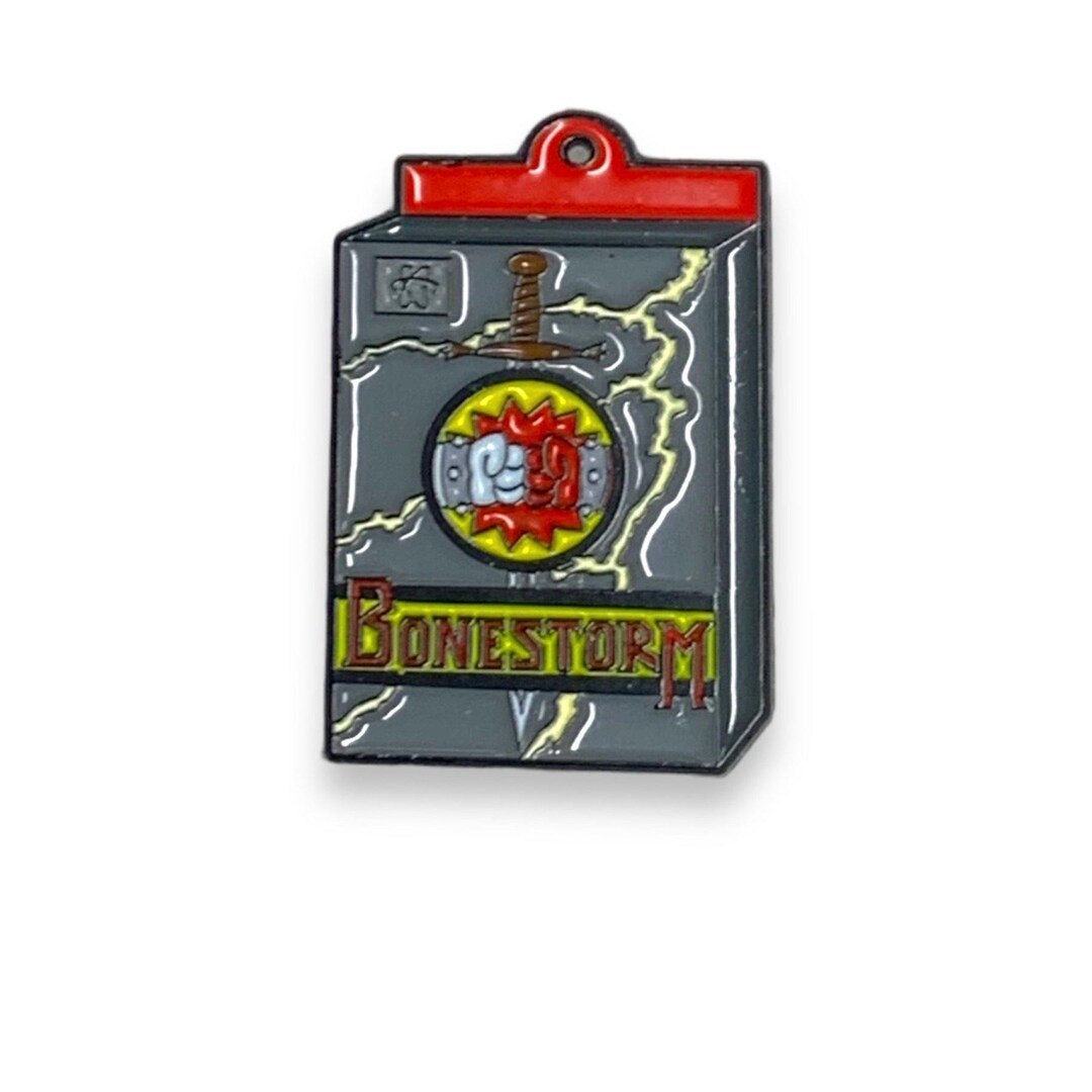 Buy Me Bonestorm or Go to Hell Simpsons Enamel Pinbadge - Etsy
