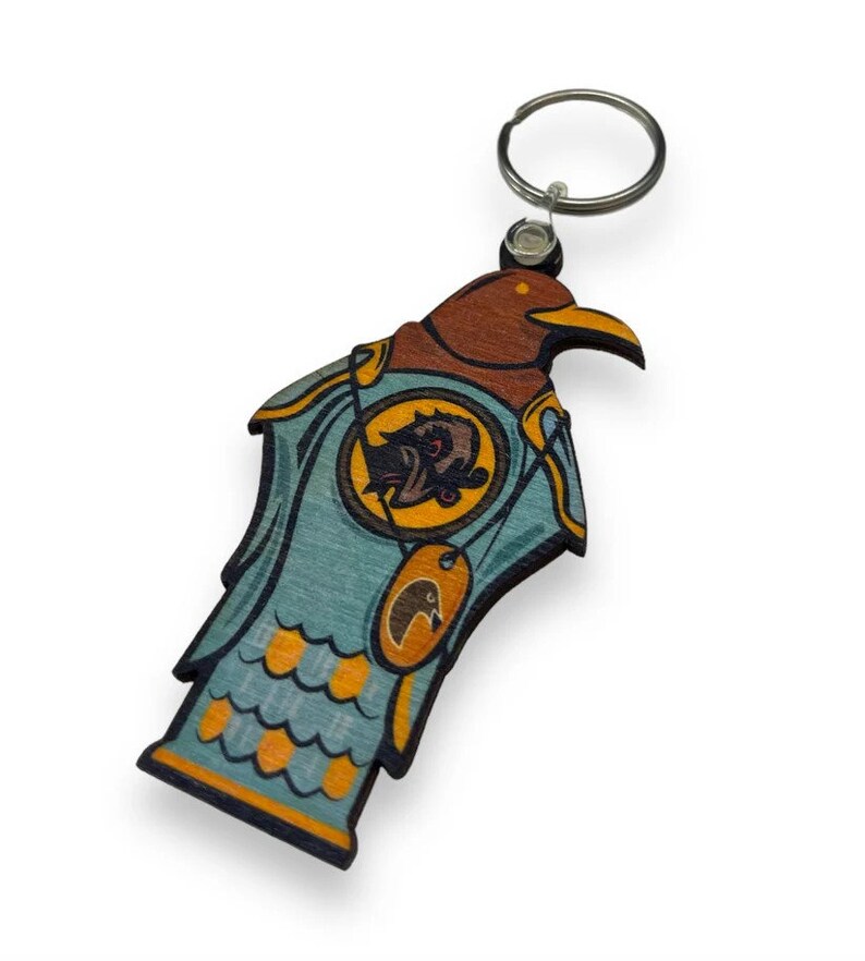 Bioshock Murder of Crows Plasmid Keyring Wooden Key Ring - Etsy