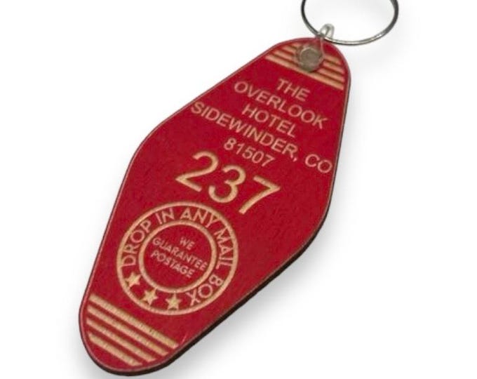 The Shining Room 237 Keychain - Etsy