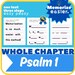 PSALM 1 Bible Copywork | Bible Verse Memorization | Copywork Charlotte ...