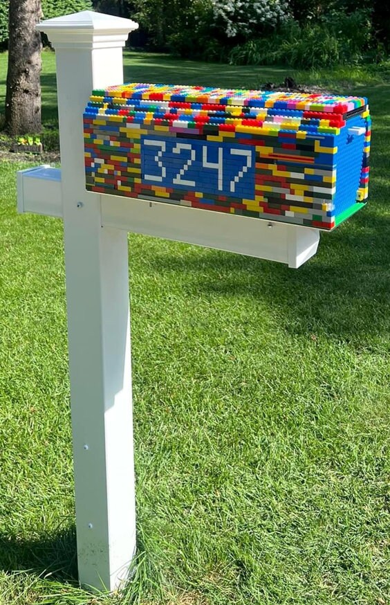 Building Brick Mailbox - Etsy