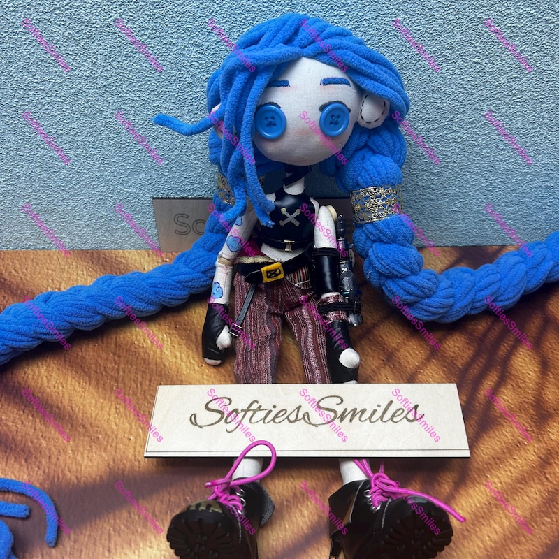Arcane Jinx Plush - Etsy