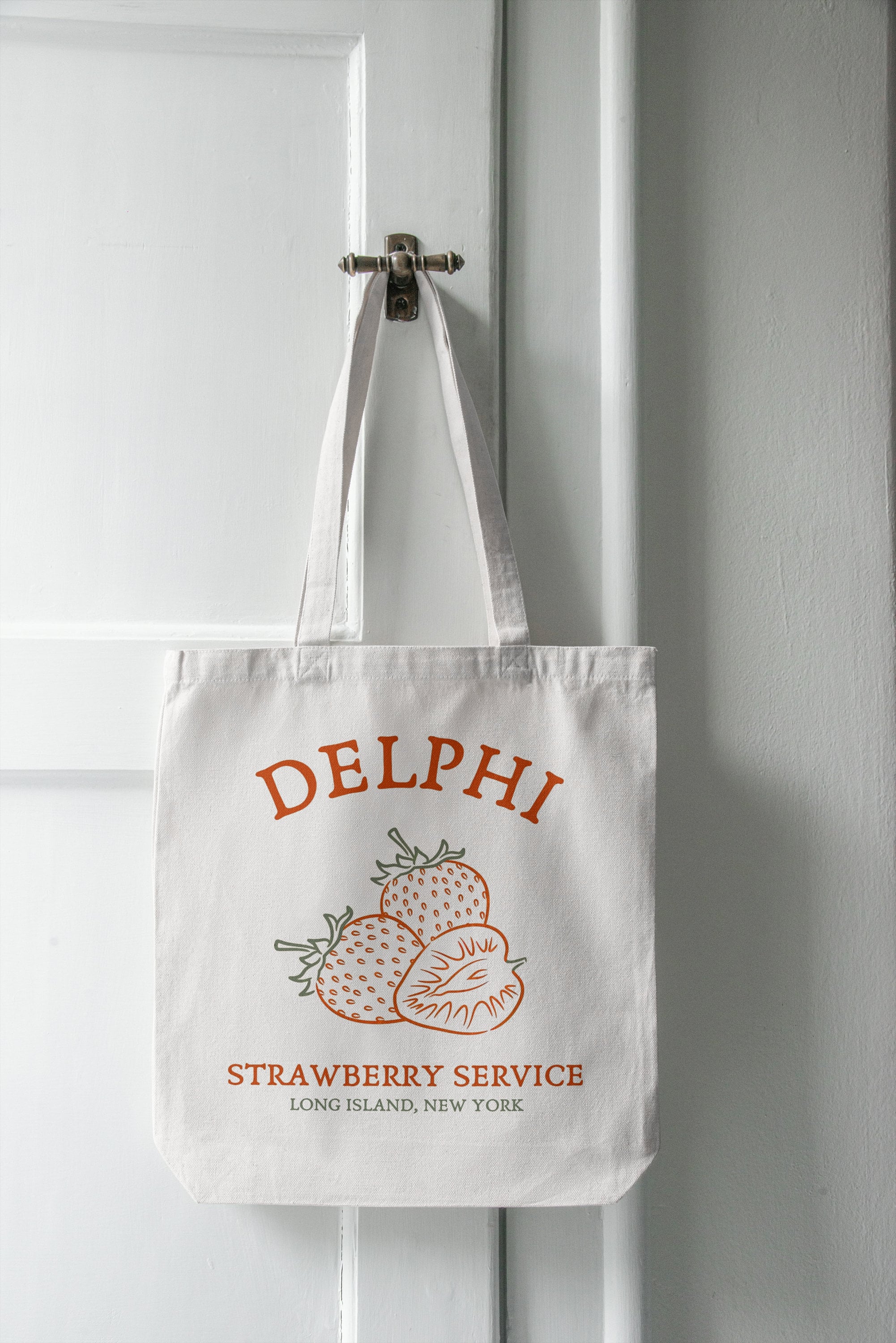 Camp Half Blood Delphi Strawberry Services Tote Bag Percy Jackson PJO ...