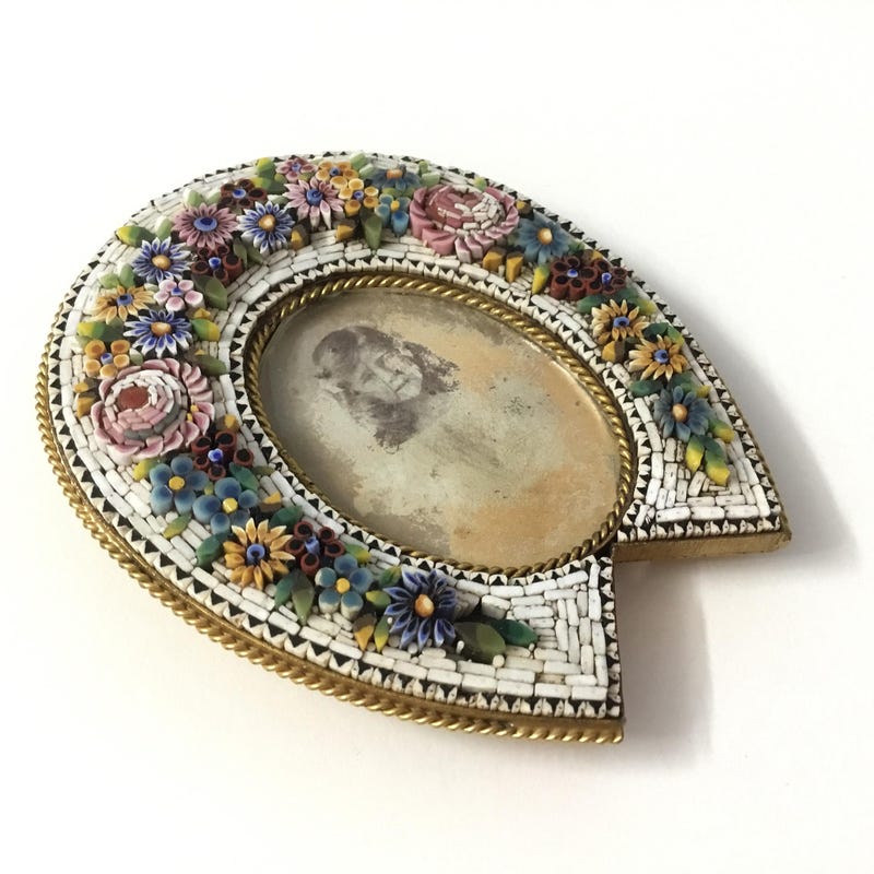 Antique Micro Mosaic - Etsy