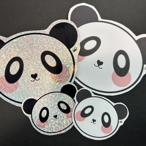 Panda Sticker - Etsy