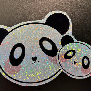 Panda Sticker - Etsy