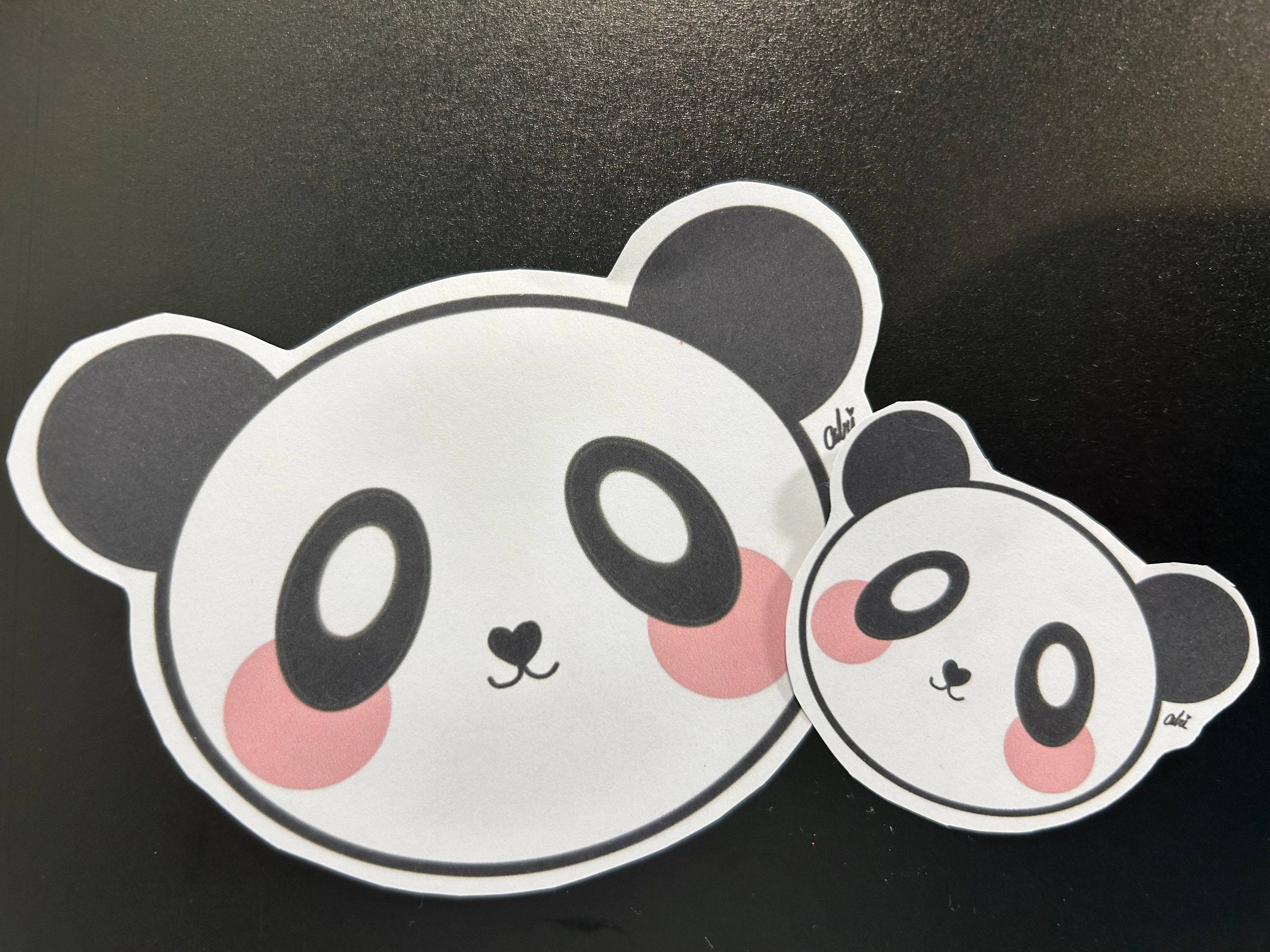 Panda Sticker - Etsy