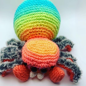 Jumping Spider Amigurumi/ Crochet Jumping Spider - Etsy