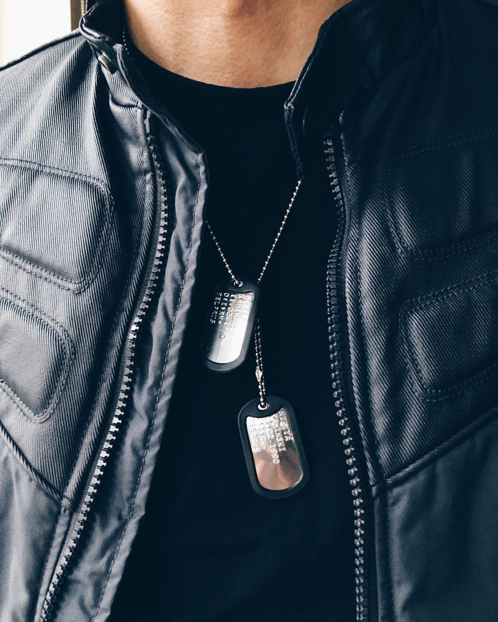 Personalized Dog Tags Gift for Men Military Style US Army Custom Dog ...