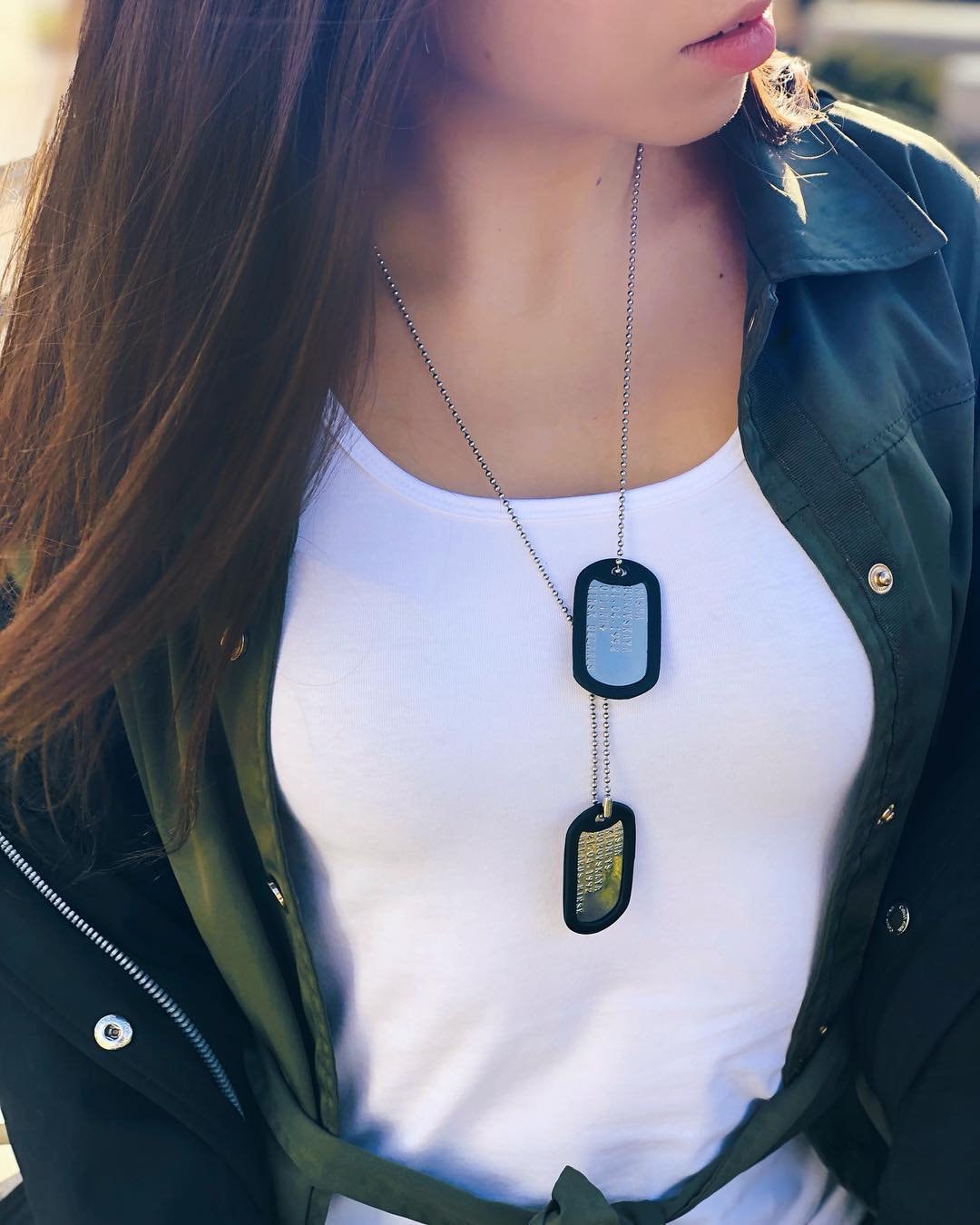 Personalized Dog Tags Gift for Men Military Style US Army Custom Dog ...