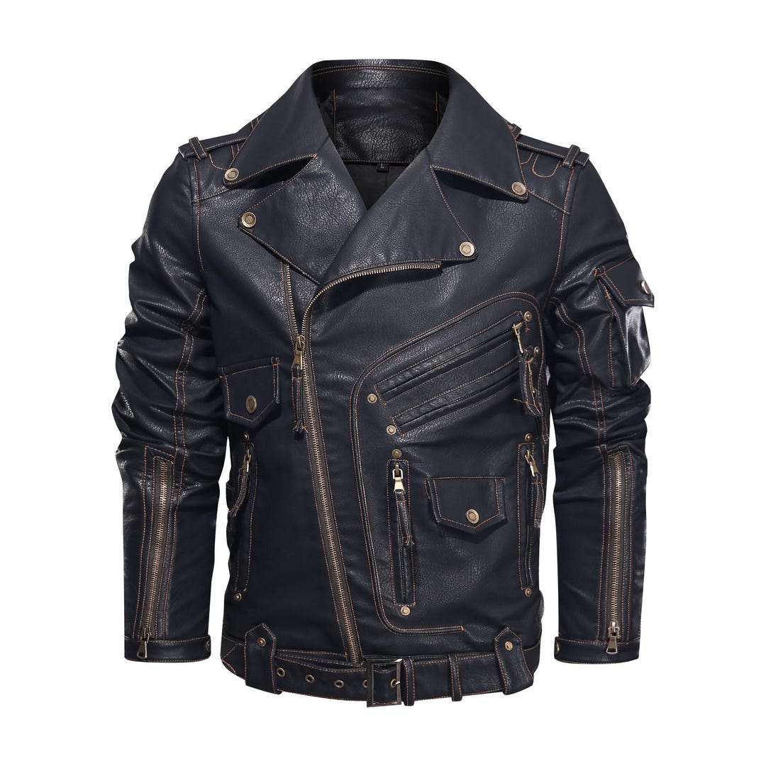 Most Selling Handmade Biker Genuine Soft High Class Leather Jacket-men ...