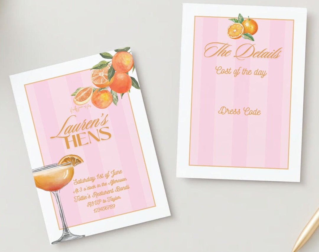 Hens Party Invitation - Etsy