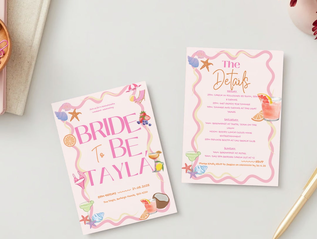 Hens Party Invitation - Etsy