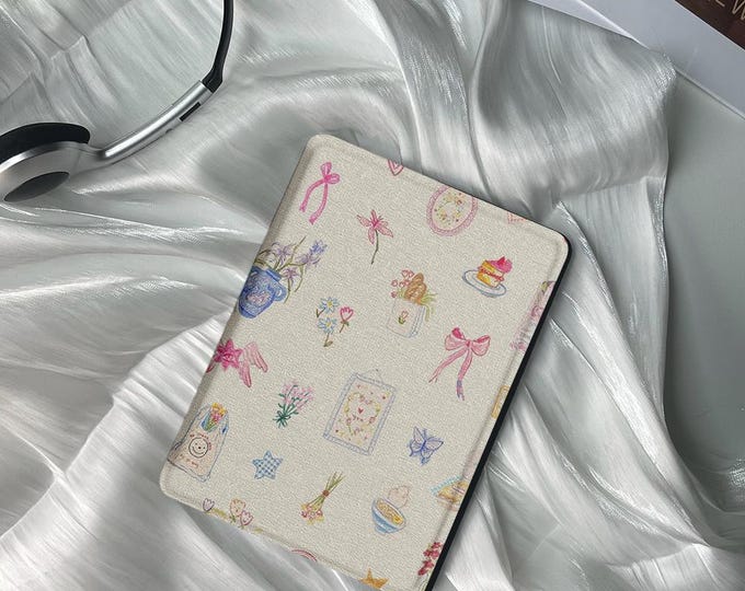 Girly Doodle Kindle Case 12th 2024 All New Kindle Paperwhite Cute ...