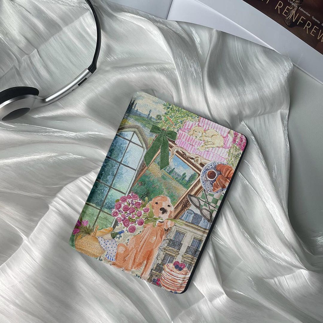Cartoon Dog Cute Kindle Cover - Fits All-new Kindle 12th Gen (2024/2022 ...