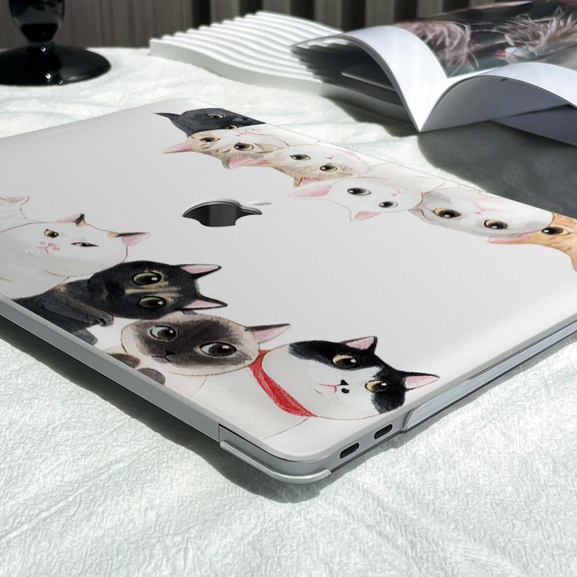 Cute Cats Staring MacBook Case for Air 13 /pro 13/RITIAN 13/13.6air/pro ...