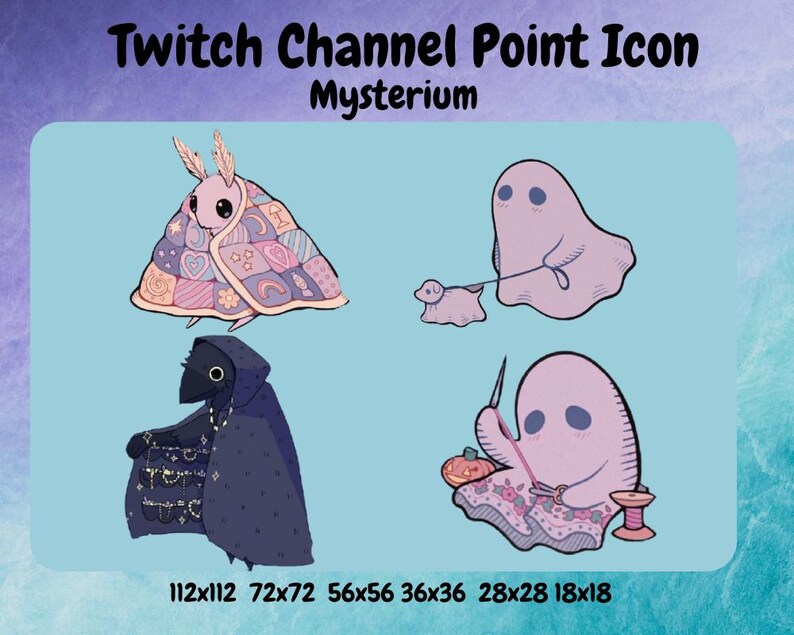 Twitch Emotes/channel Point Icons for Streaming and Discord - Etsy