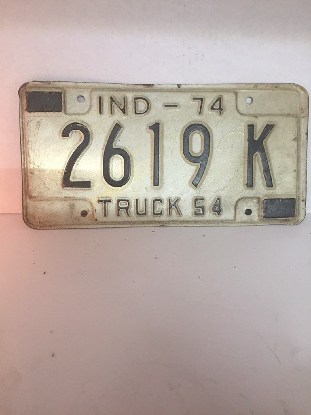 Vintage Indiana License Plate Vintage Plate, Old License Plate ...